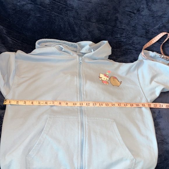 Pusheen | Jackets & Coats | Hello Kitty X Pusheen Sanrio Light Blue ...